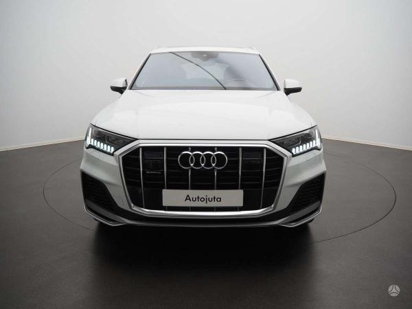 Balts Audi Q7 2022 Viļņa, ar dzinēja tilpumu 3.00 L un nobraukumu 143 tūkst. km par 43900 €, foto 2 vietnē AUTOMOTO.COM.LV