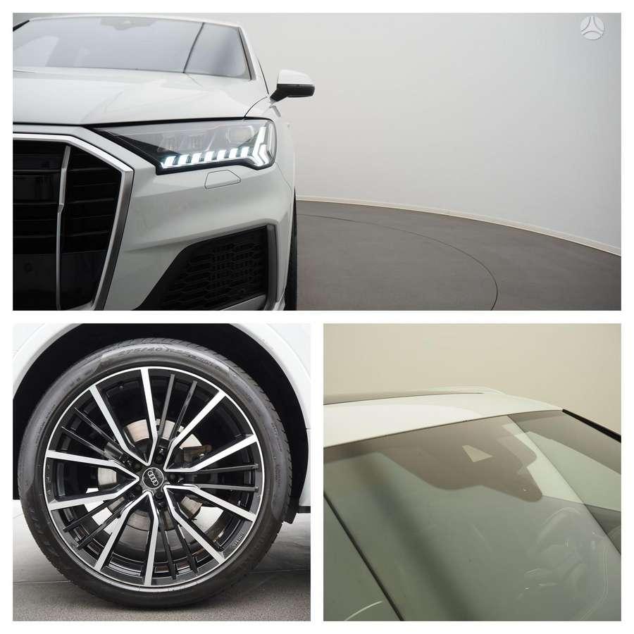 White Audi Q7 2022 in Vilnius, with an engine capacity of 3.00 L and mileage of 143 thousand km for 43900 €, photo 9 on AUTOMOTO.COM.LV