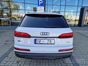 White Audi Q7 2023 in Riga, with an engine capacity of 3.00 L and mileage of 110 thousand km for 49900 €, photo 11 on AUTOMOTO.COM.LV