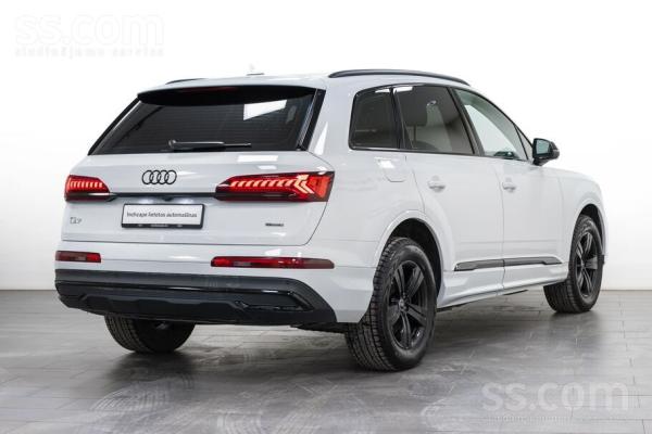 Balts Audi Q7 2023 Rīga, ar dzinēja tilpumu 3.00 L un nobraukumu 83 tūkst. km par 51900 €, foto 2 vietnē AUTOMOTO.COM.LV