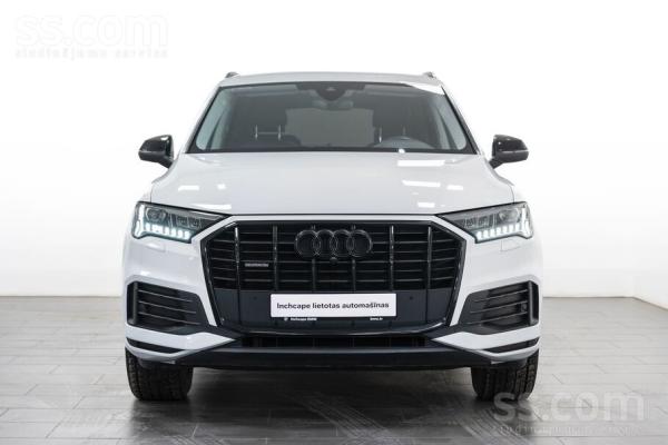 Balts Audi Q7 2023 Rīga, ar dzinēja tilpumu 3.00 L un nobraukumu 83 tūkst. km par 51900 €, foto 3 vietnē AUTOMOTO.COM.LV
