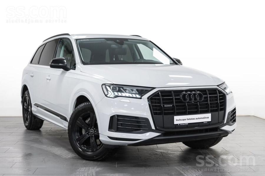 Balts Audi Q7 2023 Rīga, ar dzinēja tilpumu 3.00 L un nobraukumu 83 tūkst. km par 51900 €, foto 14 vietnē AUTOMOTO.COM.LV