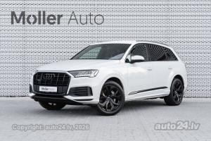 White Audi Q7 2023 in Riga, with an engine capacity of 3.00 L and mileage of 117 thousand km for 48650 €, photo  on AUTOMOTO.COM.LV