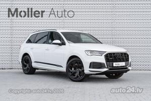 White Audi Q7 2023 in Riga, with an engine capacity of 3.00 L and mileage of 117 thousand km for 48650 €, photo 3 on AUTOMOTO.COM.LV