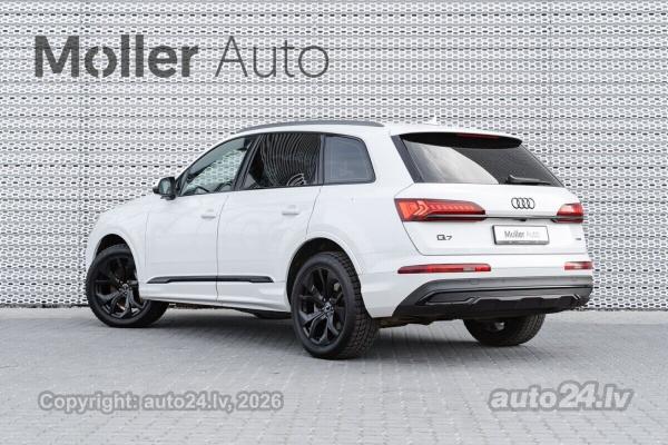 White Audi Q7 2023 in Riga, with an engine capacity of 3.00 L and mileage of 117 thousand km for 48650 €, photo 3 on AUTOMOTO.COM.LV