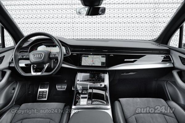 White Audi Q7 2023 in Riga, with an engine capacity of 3.00 L and mileage of 117 thousand km for 48650 €, photo 6 on AUTOMOTO.COM.LV
