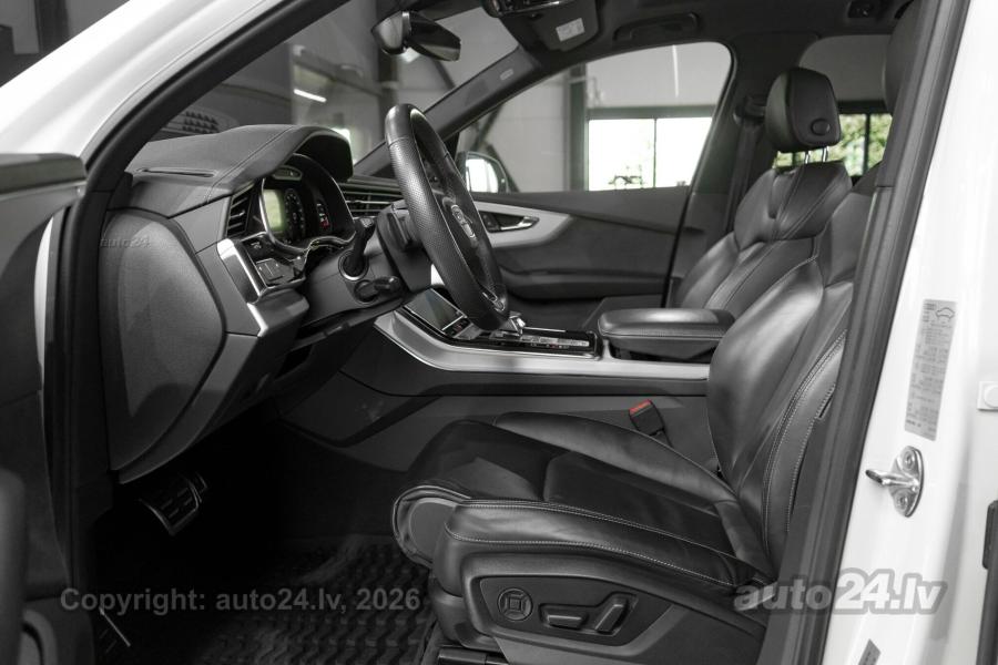 Белый Ауди Ку 7 2023 в Рига, объемом двигателя 3.00 л и пробегом 60 тыс. км за 50000 €, фото 8 на AUTOMOTO.COM.LV