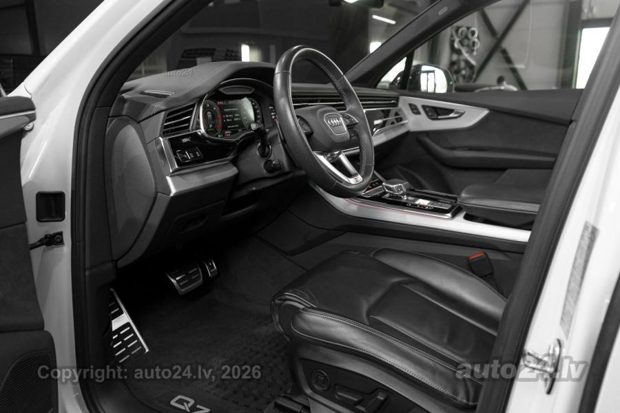Белый Ауди Ку 7 2023 в Рига, объемом двигателя 3.00 л и пробегом 60 тыс. км за 50000 €, фото 9 на AUTOMOTO.COM.LV