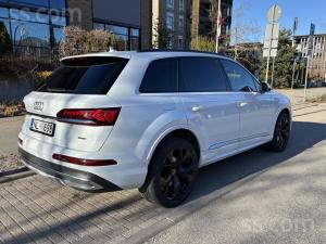 White Audi Q7 2023 in Riga, with an engine capacity of 3.00 L and mileage of 48 thousand km for 47000 €, photo 10 on AUTOMOTO.COM.LV