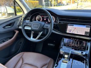 White Audi Q7 2023 in Riga, with an engine capacity of 3.00 L and mileage of 48 thousand km for 47000 €, photo 16 on AUTOMOTO.COM.LV