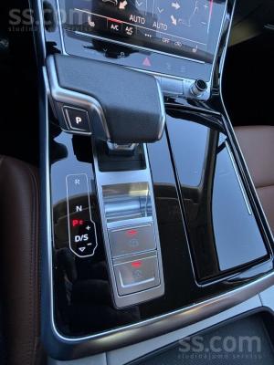 White Audi Q7 2023 in Riga, with an engine capacity of 3.00 L and mileage of 48 thousand km for 47000 €, photo 26 on AUTOMOTO.COM.LV
