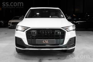 White Audi Q7 2023 in Riga, with an engine capacity of 3.00 L and mileage of 60 thousand km for 50000 €, photo 3 on AUTOMOTO.COM.LV