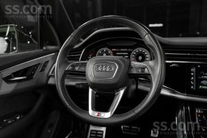 White Audi Q7 2023 in Riga, with an engine capacity of 3.00 L and mileage of 60 thousand km for 50000 €, photo 9 on AUTOMOTO.COM.LV