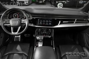 White Audi Q7 2023 in Riga, with an engine capacity of 3.00 L and mileage of 60 thousand km for 50000 €, photo 10 on AUTOMOTO.COM.LV