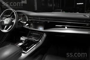 White Audi Q7 2023 in Riga, with an engine capacity of 3.00 L and mileage of 60 thousand km for 50000 €, photo 11 on AUTOMOTO.COM.LV