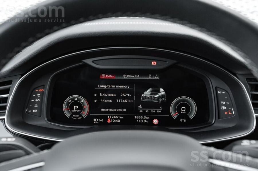 Белый Ауди Ку 7 2023 в Рига, объемом двигателя 3.00 л и пробегом 117 тыс. км за 45900 €, фото 17 на AUTOMOTO.COM.LV