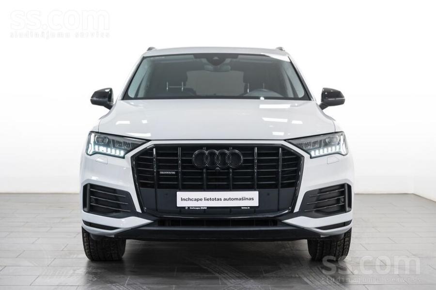 Balts Audi Q7 2023 Rīga, ar dzinēja tilpumu 3.00 L un nobraukumu 83 tūkst. km par 45500 €, foto 4 vietnē AUTOMOTO.COM.LV