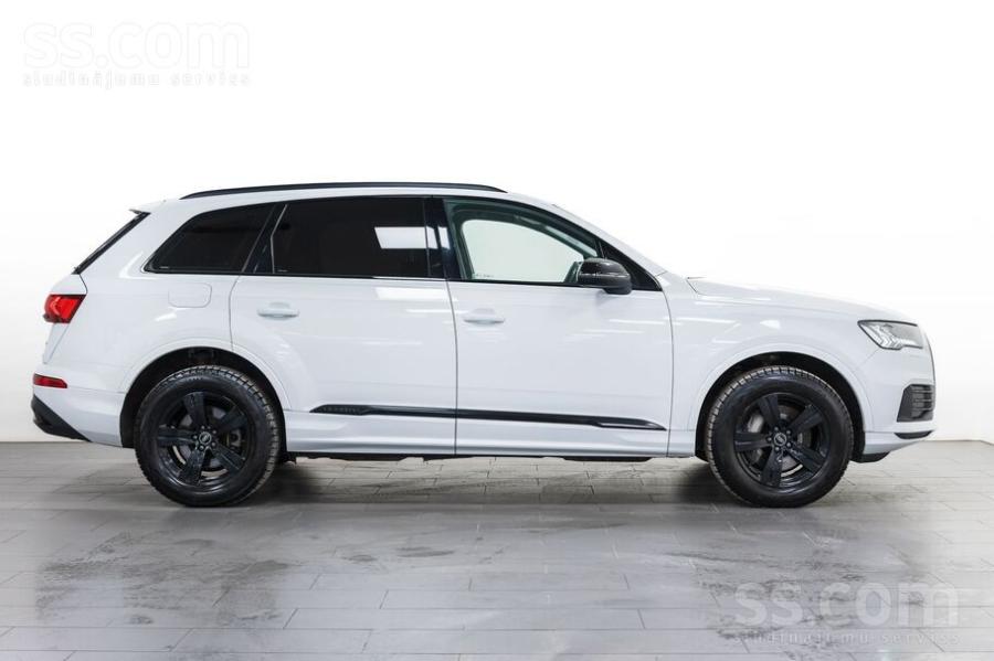 Balts Audi Q7 2023 Rīga, ar dzinēja tilpumu 3.00 L un nobraukumu 83 tūkst. km par 45500 €, foto 9 vietnē AUTOMOTO.COM.LV