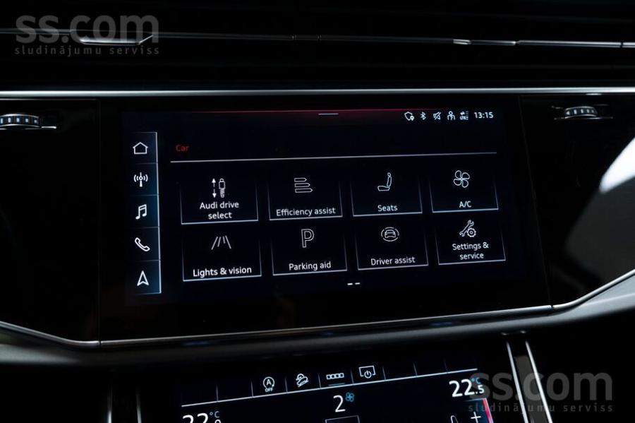 Balts Audi Q7 2023 Rīga, ar dzinēja tilpumu 3.00 L un nobraukumu 83 tūkst. km par 45500 €, foto 18 vietnē AUTOMOTO.COM.LV