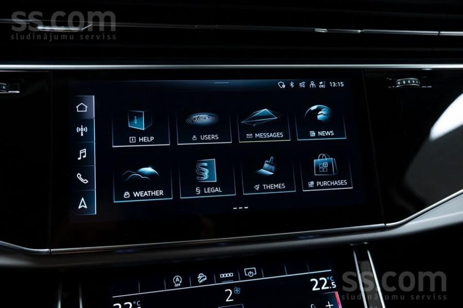Balts Audi Q7 2023 Rīga, ar dzinēja tilpumu 3.00 L un nobraukumu 83 tūkst. km par 45500 €, foto 19 vietnē AUTOMOTO.COM.LV