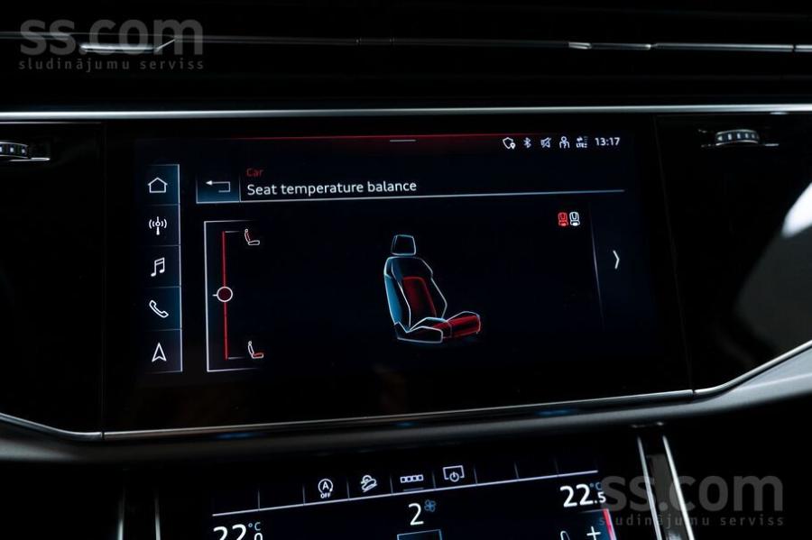 Balts Audi Q7 2023 Rīga, ar dzinēja tilpumu 3.00 L un nobraukumu 83 tūkst. km par 45500 €, foto 25 vietnē AUTOMOTO.COM.LV