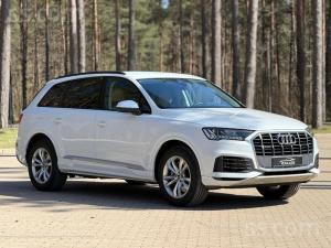 Белый Ауди Ку 7 2023 в Рига, объемом двигателя 3.00 л и пробегом 87 тыс. км за 45000 €, фото  на AUTOMOTO.COM.LV