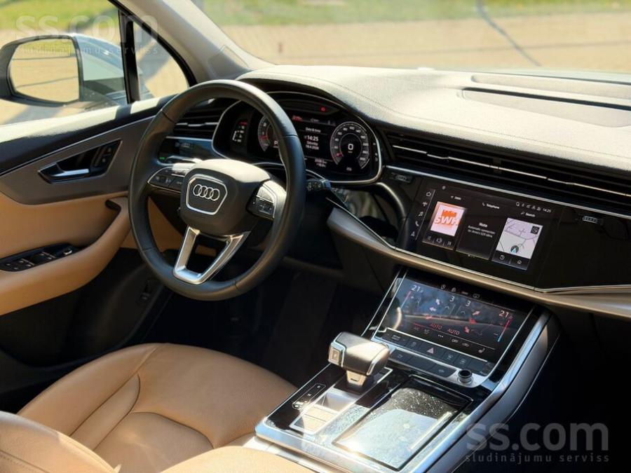 Balts Audi Q7 2023 Rīga, ar dzinēja tilpumu 3.00 L un nobraukumu 87 tūkst. km par 45000 €, foto 9 vietnē AUTOMOTO.COM.LV