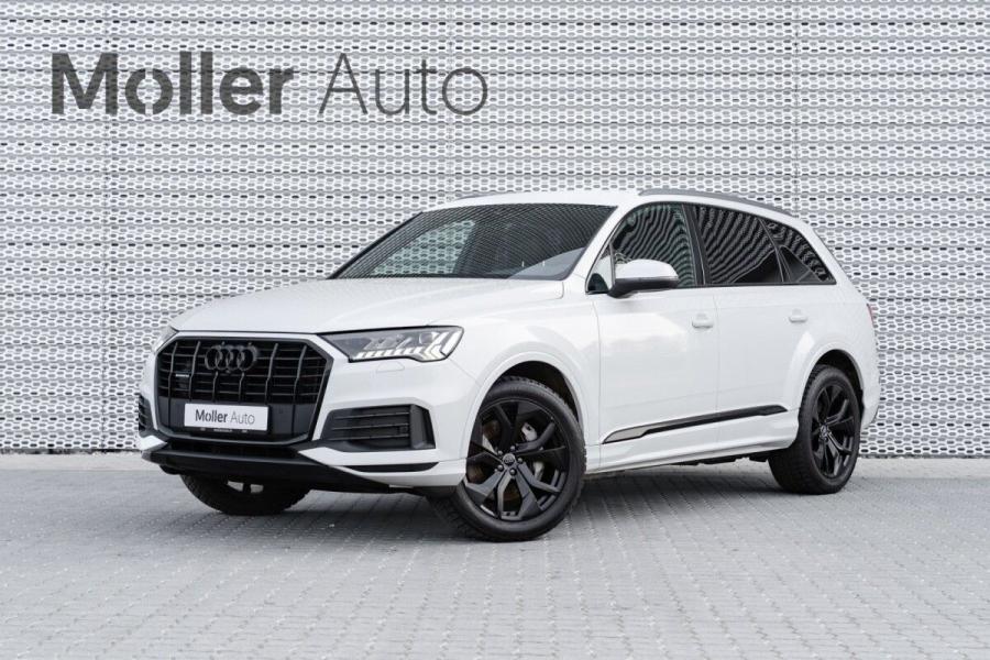 White Audi Q7 2023 in Marupe, with an engine capacity of 3.00 L and mileage of 117 thousand km for 43900 €, photo 1 on AUTOMOTO.COM.LV