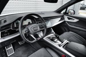 White Audi Q7 2023 in Marupe, with an engine capacity of 3.00 L and mileage of 117 thousand km for 43900 €, photo 11 on AUTOMOTO.COM.LV
