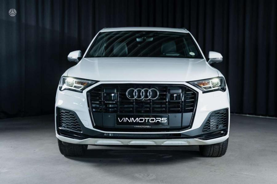 Balts Audi Q7 2023 Viļņa, ar dzinēja tilpumu 3.00 L un nobraukumu 3 tūkst. km par 48999 €, foto 3 vietnē AUTOMOTO.COM.LV