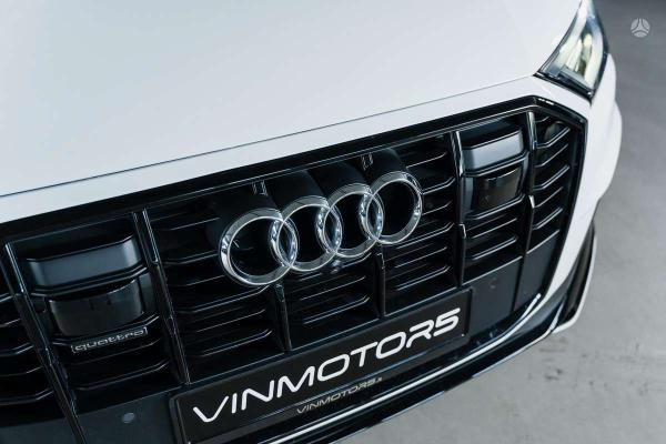 Balts Audi Q7 2023 Viļņa, ar dzinēja tilpumu 3.00 L un nobraukumu 3 tūkst. km par 48999 €, foto 9 vietnē AUTOMOTO.COM.LV