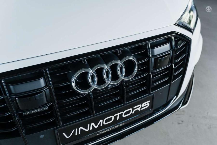 Balts Audi Q7 2023 Viļņa, ar dzinēja tilpumu 3.00 L un nobraukumu 3 tūkst. km par 48999 €, foto 10 vietnē AUTOMOTO.COM.LV