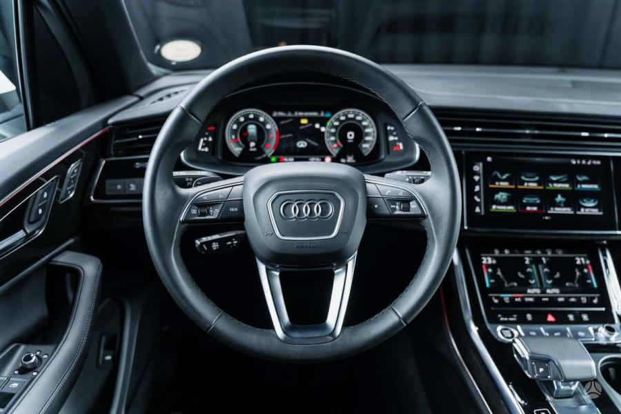 Balts Audi Q7 2023 Viļņa, ar dzinēja tilpumu 3.00 L un nobraukumu 3 tūkst. km par 48999 €, foto 18 vietnē AUTOMOTO.COM.LV