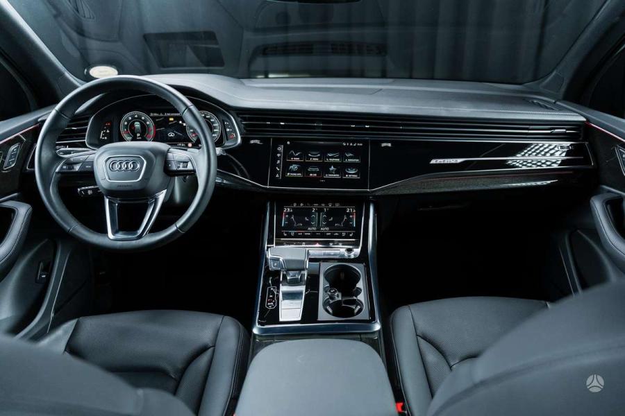 Balts Audi Q7 2023 Viļņa, ar dzinēja tilpumu 3.00 L un nobraukumu 3 tūkst. km par 48999 €, foto 21 vietnē AUTOMOTO.COM.LV
