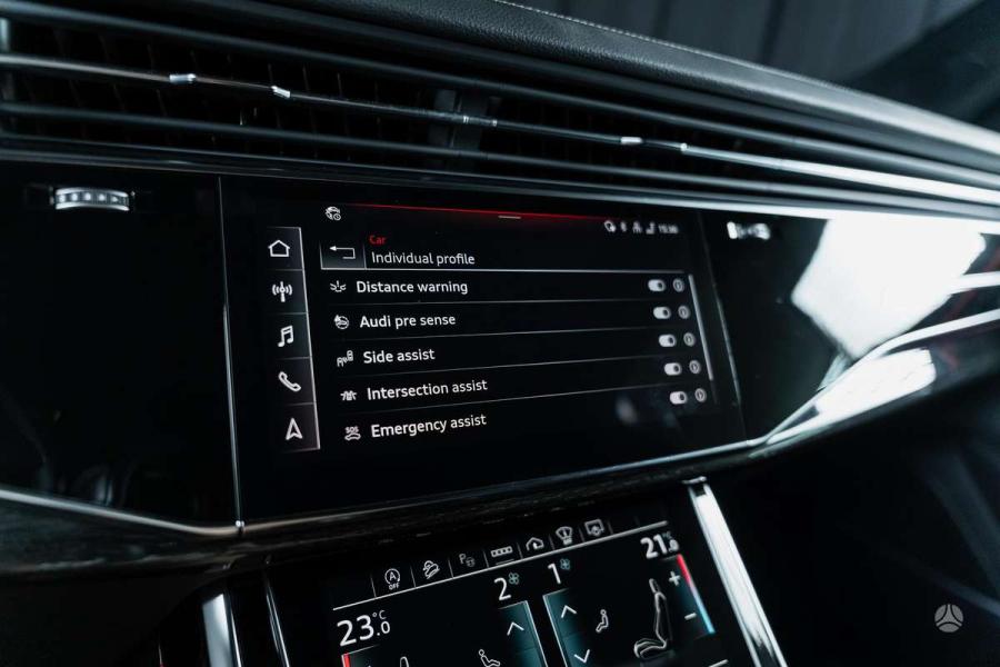 Balts Audi Q7 2023 Viļņa, ar dzinēja tilpumu 3.00 L un nobraukumu 3 tūkst. km par 48999 €, foto 24 vietnē AUTOMOTO.COM.LV