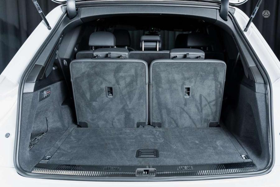 Balts Audi Q7 2023 Viļņa, ar dzinēja tilpumu 3.00 L un nobraukumu 3 tūkst. km par 48999 €, foto 35 vietnē AUTOMOTO.COM.LV