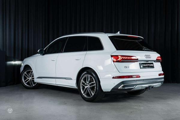 Balts Audi Q7 2023 Viļņa, ar dzinēja tilpumu 3.00 L un nobraukumu 3 tūkst. km par 48999 €, foto 6 vietnē AUTOMOTO.COM.LV
