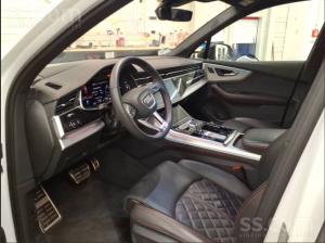 Balts Audi Q7 2024 Rīga, ar dzinēja tilpumu 4.00 L un nobraukumu 58 tūkst. km par 79900 €, foto 3 vietnē AUTOMOTO.COM.LV
