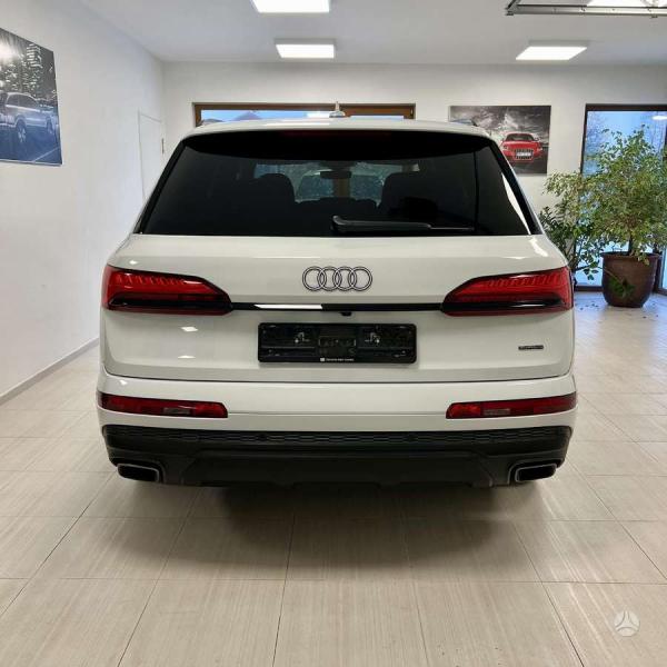 Balts Audi Q7 2025 Raseiniai, ar dzinēja tilpumu 2.97 L un nobraukumu 11 tūkst. km par 57500 €, foto 4 vietnē AUTOMOTO.COM.LV