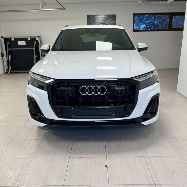Balts Audi Q7 2025 Raseiniai, ar dzinēja tilpumu 2.97 L un nobraukumu 11 tūkst. km par 57500 €, foto 6 vietnē AUTOMOTO.COM.LV