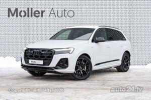 Balts Audi Q7 2025 Rīga, ar dzinēja tilpumu 3.00 L un nobraukumu 28 tūkst. km par 81881 €, foto  vietnē AUTOMOTO.COM.LV