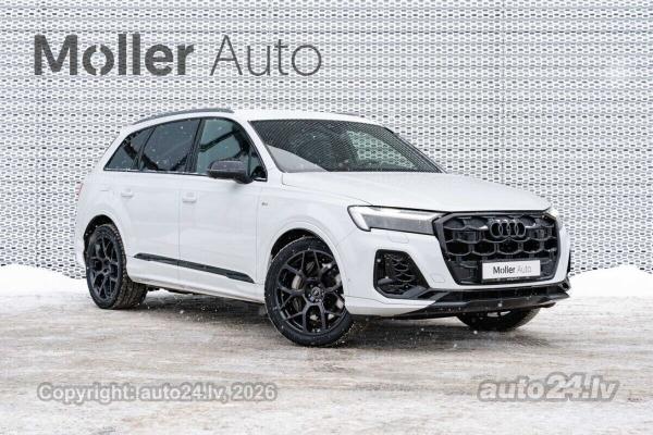 Balts Audi Q7 2025 Rīga, ar dzinēja tilpumu 3.00 L un nobraukumu 28 tūkst. km par 81881 €, foto 2 vietnē AUTOMOTO.COM.LV