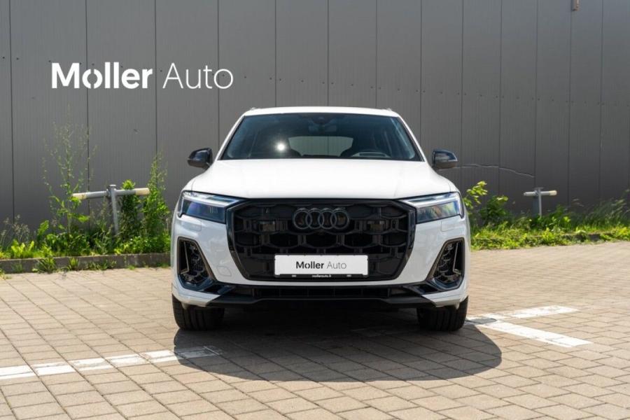 White Audi Q7 2026 in Vilnius, with an engine capacity of 3.00 L and mileage of 1000 thousand km for 84900 €, photo 3 on AUTOMOTO.COM.LV