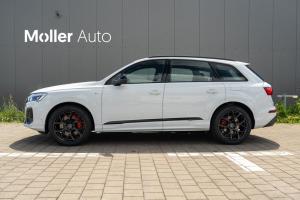 White Audi Q7 2026 in Vilnius, with an engine capacity of 3.00 L and mileage of 1000 thousand km for 84900 €, photo 4 on AUTOMOTO.COM.LV