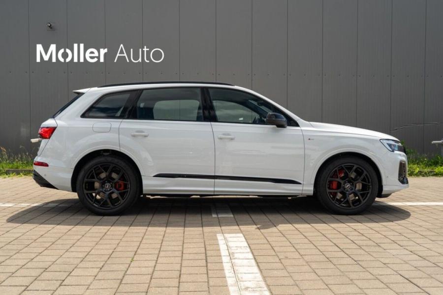 White Audi Q7 2026 in Vilnius, with an engine capacity of 3.00 L and mileage of 1000 thousand km for 84900 €, photo 8 on AUTOMOTO.COM.LV