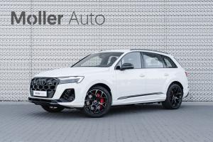White Audi Q7 2026 in Marupe, with an engine capacity of 3.00 L and mileage of 0 thousand km for 79900 €, photo  on AUTOMOTO.COM.LV