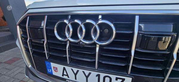 White Audi Q7 2020 in Kaunas, with an engine capacity of 2.97 L and mileage of 60 thousand km for 47800 €, photo 7 on AUTOMOTO.COM.LV