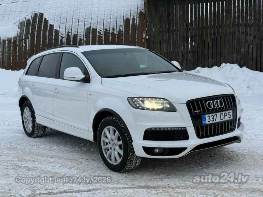 Balts Audi Q7 2008 Tallina, ar dzinēja tilpumu 4.10 L un nobraukumu 352 tūkst. km par 7997 €, foto 1 vietnē AUTOMOTO.COM.LV