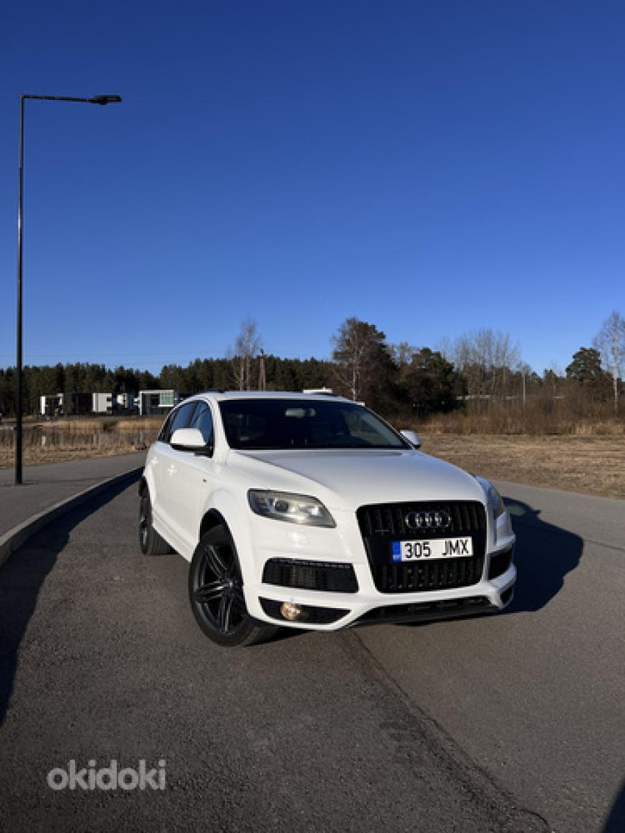 Balts Audi Q7 2012 Tartu, ar dzinēja tilpumu 4.20 L un nobraukumu 282 tūkst. km par 15000 €, foto 1 vietnē AUTOMOTO.COM.LV