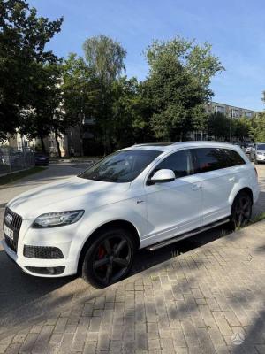 Balts Audi Q7 2012 Šauļi, ar dzinēja tilpumu 3.00 L un nobraukumu 162 tūkst. km par 9700 €, foto  vietnē AUTOMOTO.COM.LV